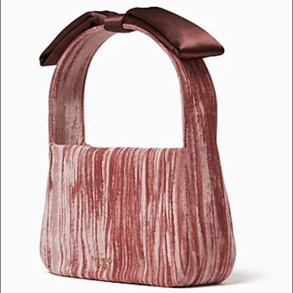 kate spade | Bags | Kate Spade Crush Velvet Fabric Baguette Shoulder ...